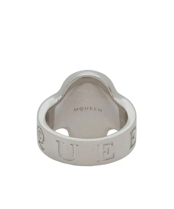 Alexander McQueen Skull Slip-on Ring