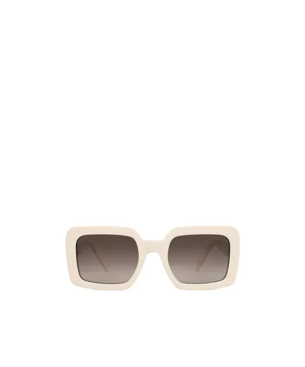 Celine Triomphe 13 Sunglasses In Acetate - Ivory