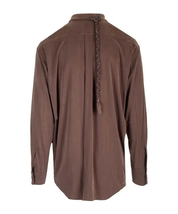 MAGLIANO Braid-detailed Long-sleeved Shirt