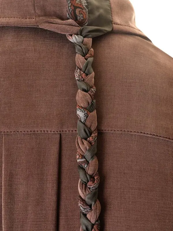 MAGLIANO Braid-detailed Long-sleeved Shirt