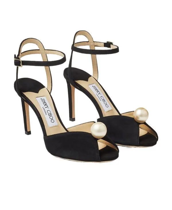 JIMMY CHOO Logo High-heeled Sandals