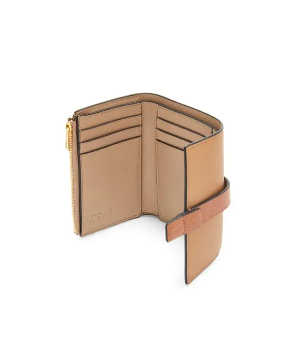 Loewe Small Vertical Wallet In Soft Grained Calfskin