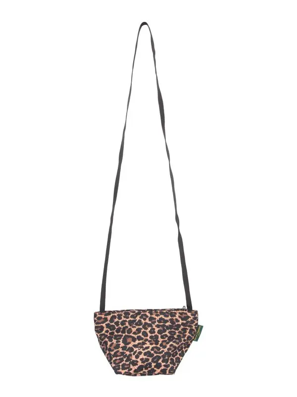 HERVE CHAPELIER Leopard Print Shoulder Bag