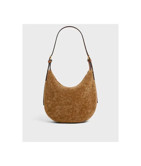 Celine Small Heloïse Bag In Shearling And Calfskin