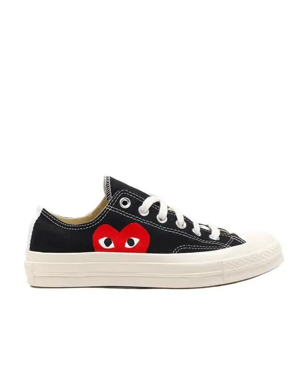 Play Comme Des Garcon Comme Des Garçons Play X Converse Chuck Taylor Heart 1970s Sneakers - Multicolor