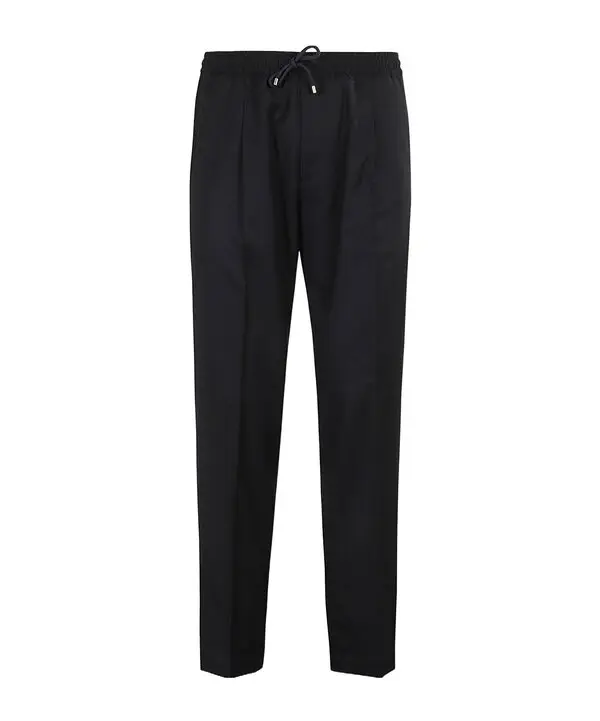 BRIGLIA 1949 Elastic Waistband Drawstring Casual Pants