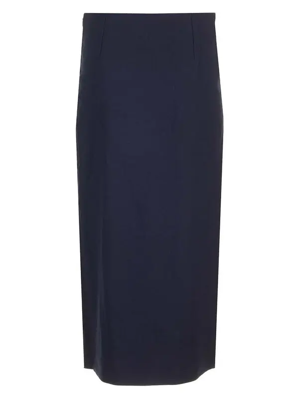 Chloé Slit Detail Midi Skirt