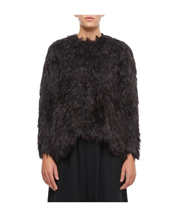 Comme Des Garçons Long-sleeved Sweater - Black