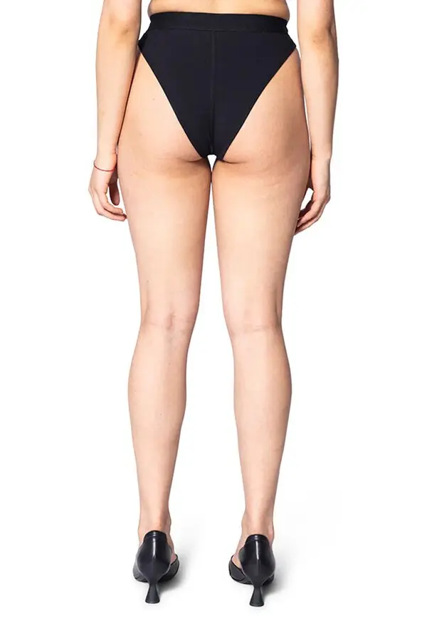 MARINE SERRE Moon Logo Stretched Jersey High-waist Briefs