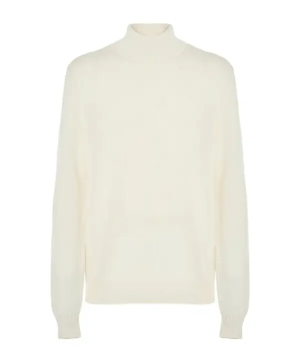 Malo Turtleneck Straight Hem Jumper - Daisy