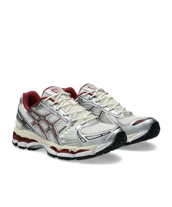 Asics Gel-kayano 12.1 Lace-up Sneakers - Cream/pure Silver