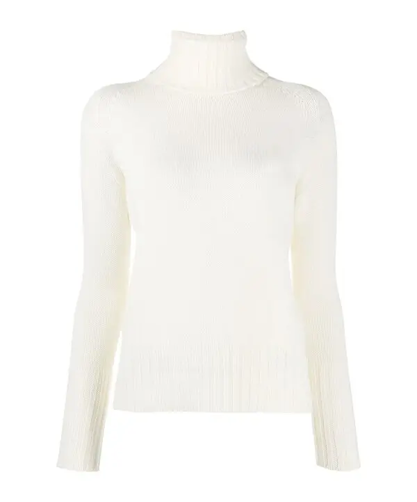 DRUMOHR Long-sleeve High-neck Sweater - Cream