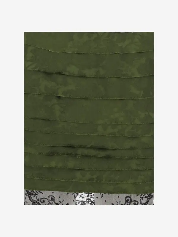 Saint Laurent Patterned Skirt