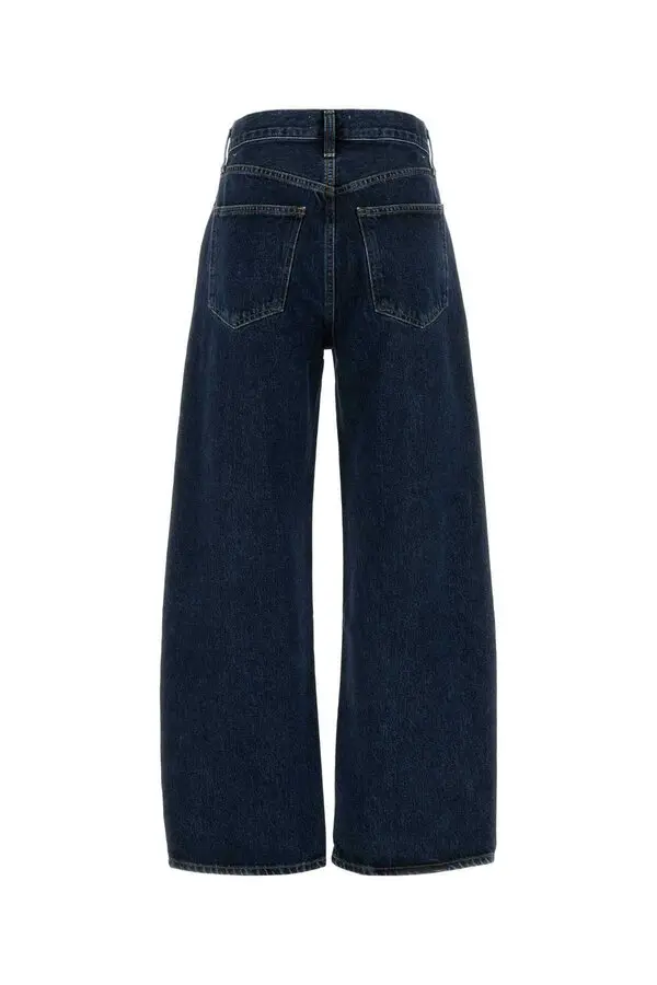 AGOLDE Buttoned Tapered Leg Jeans