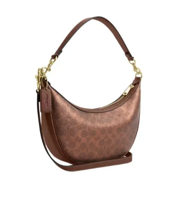 COACH Aria Shoulder Bag In Signature Canvas