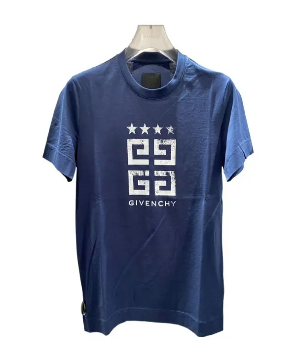 Givenchy Faded 4g Logo Printed Crewneck T-shirt