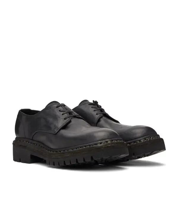 Guidi Lacing Closed Derby Shoes