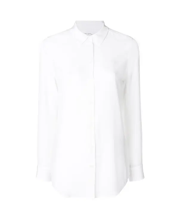 Equipment Button-up Long Sleeve Top