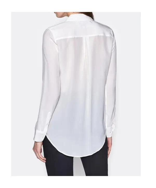 Equipment Button-up Long Sleeve Top
