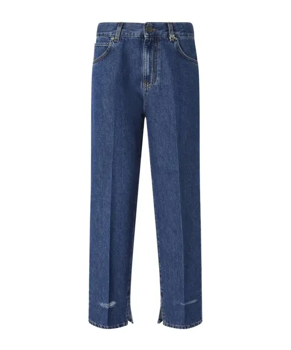 Pinko Split-hem Jeans