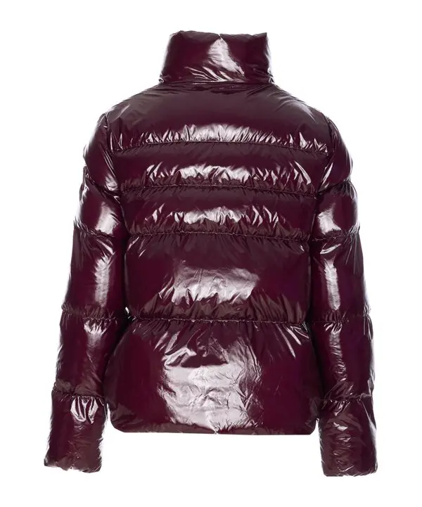 Pinko Long-sleeved Zip-up Down Jacket