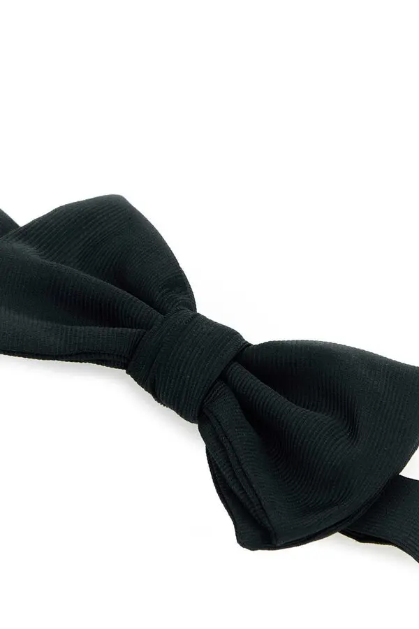 Giorgio Armani Ribbed Bow Tie