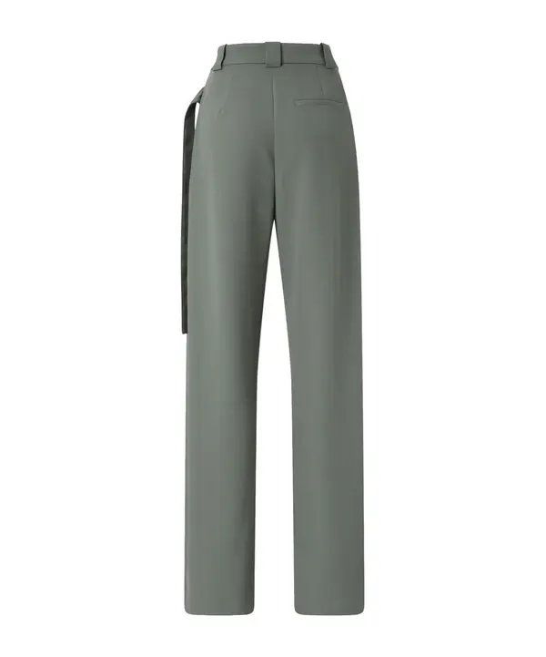 Pinko Wrap-front Pleated Trousers