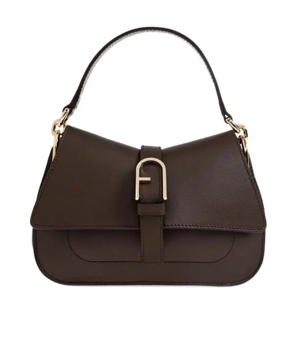 Furla Mini Flow Tote Bag - Brown