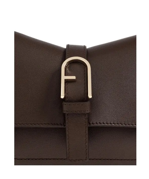 Furla Mini Flow Tote Bag - Brown