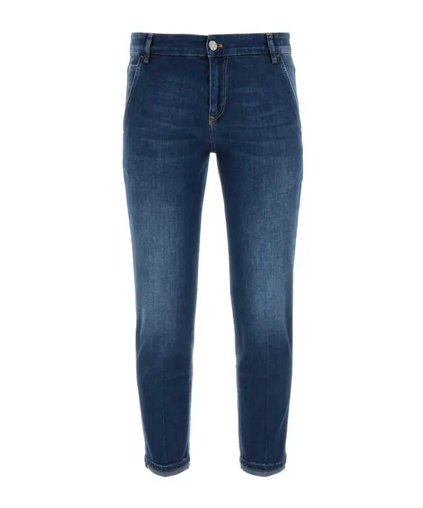 PT TORINO Indie Straight-leg Slim Cut Jeans - Blue