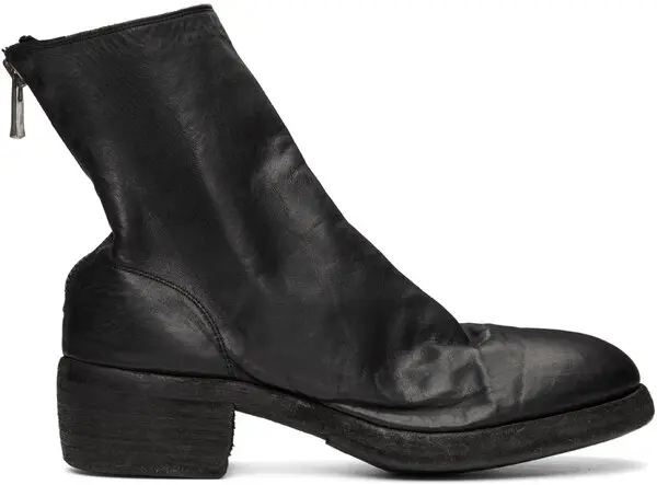 Guidi Soft Zipped Ankle Boots
