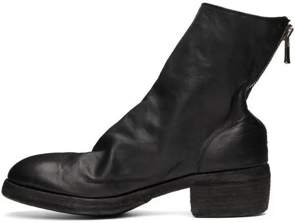 Guidi Soft Zipped Ankle Boots