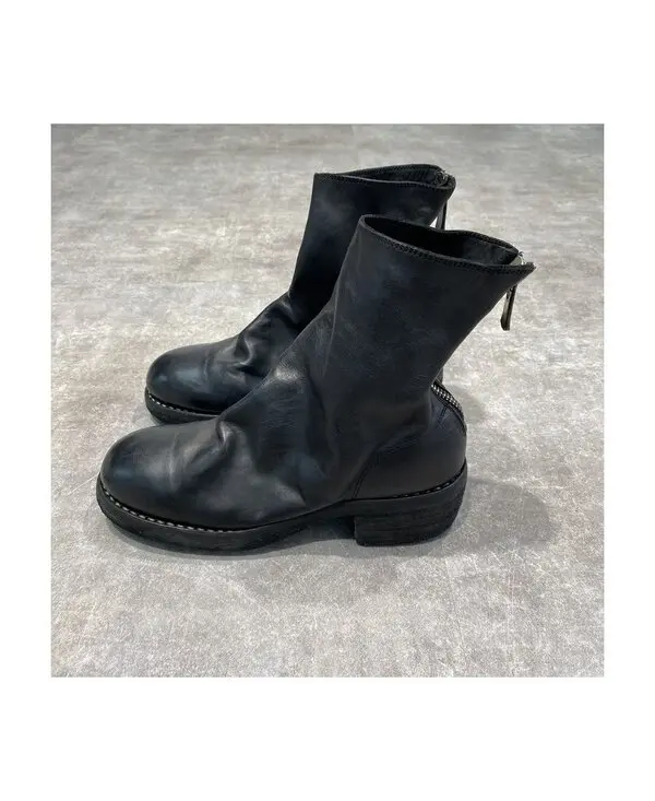 Guidi Soft Zipped Ankle Boots