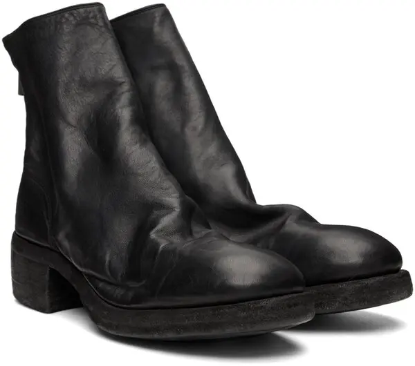Guidi Soft Zipped Ankle Boots