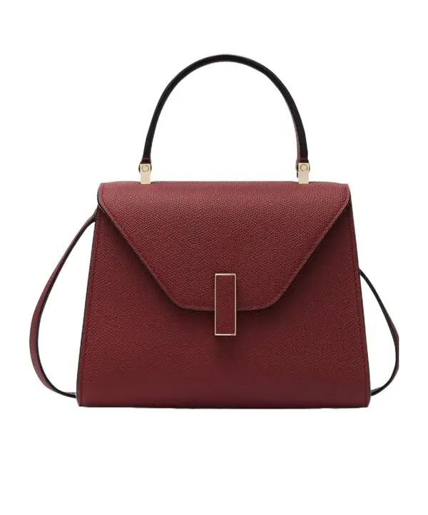 VALEXTRA Iside Foldover Mini Top Handle Bag