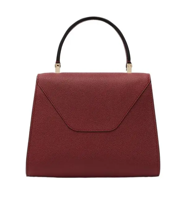 VALEXTRA Iside Foldover Mini Top Handle Bag