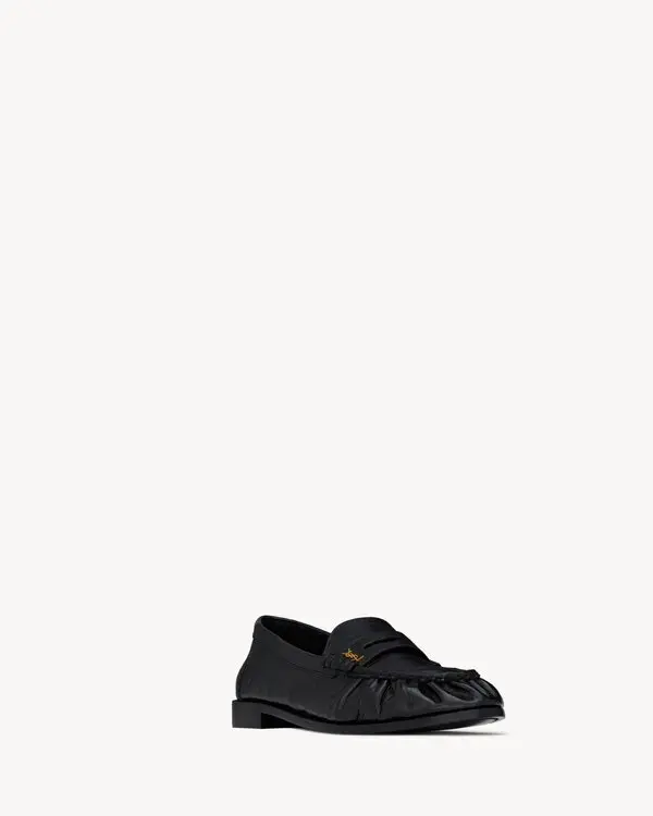 Saint Laurent Le Loafer Supple In Eel