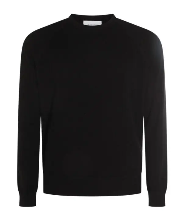 Malo Crewneck Long-sleeved Jumper - Black