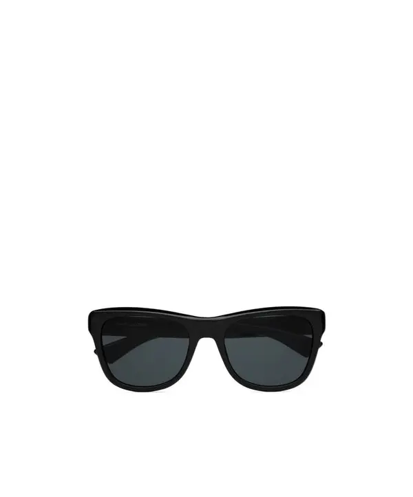 Saint Laurent Logo Sunglasses - Black