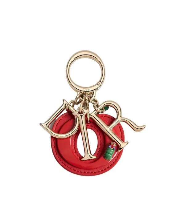 Dior Jardin D'atelier Bag Charm - Red