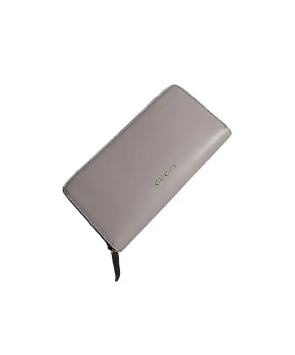 Gucci Zip Around Wallet With Lettering