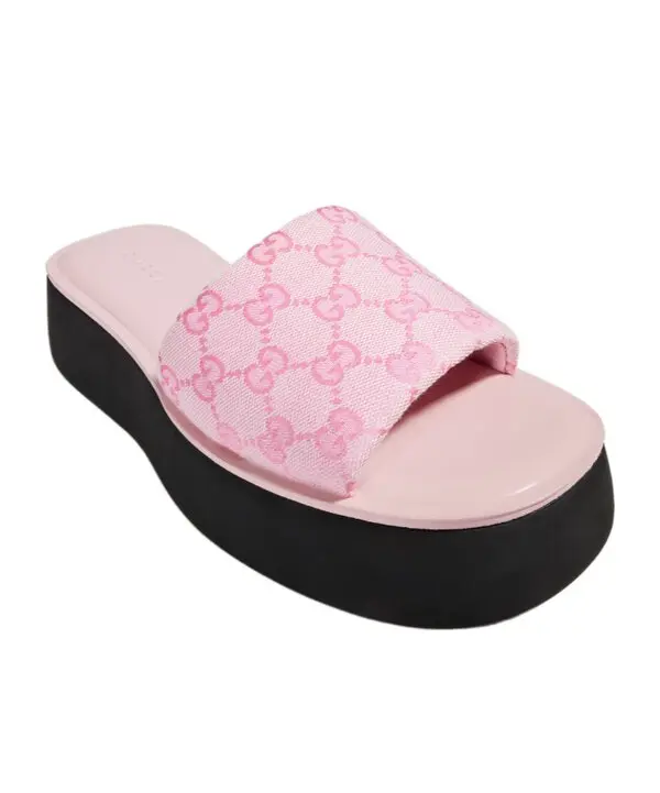 Gucci Flatform Slide Sandal