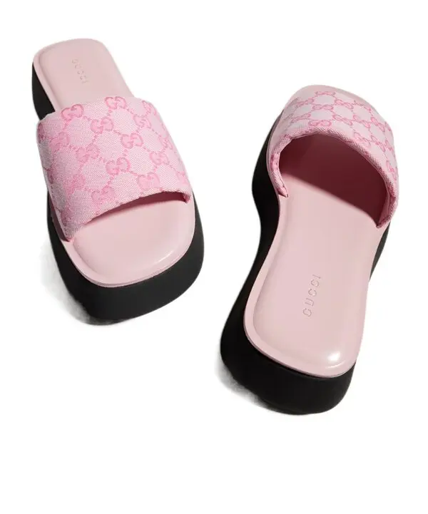 Gucci Flatform Slide Sandal
