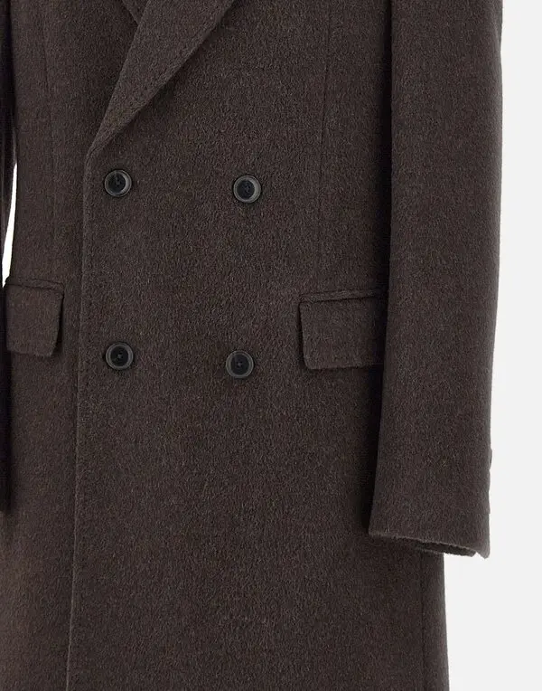Hugo Boss Double-breasted Long-sleeved Coat