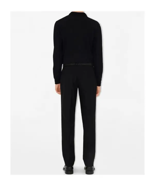 Burberry Long-sleeve Polo Shirt