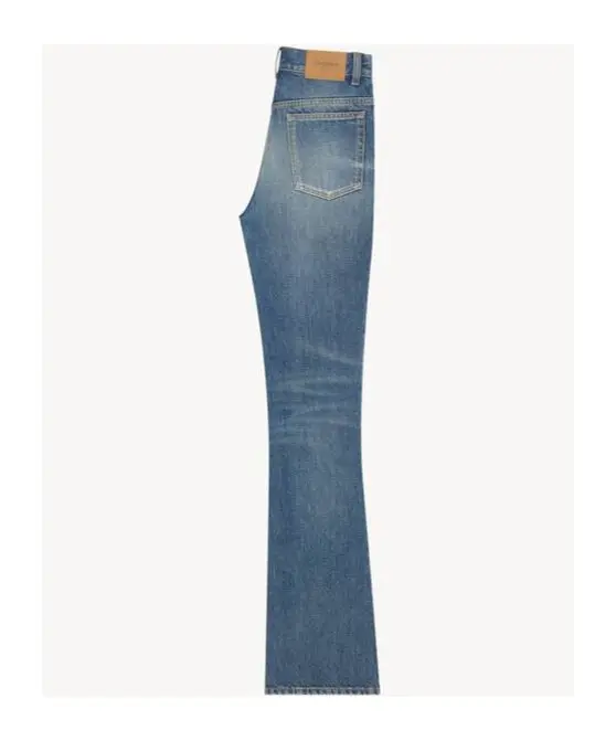 Saint Laurent Clyde High-rise Straight Jeans