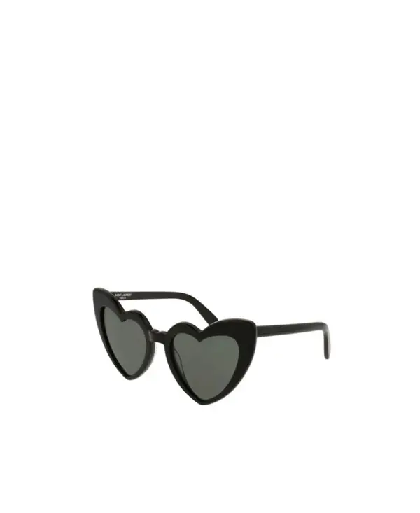 Saint Laurent Heart-shaped Logo Sunglasses