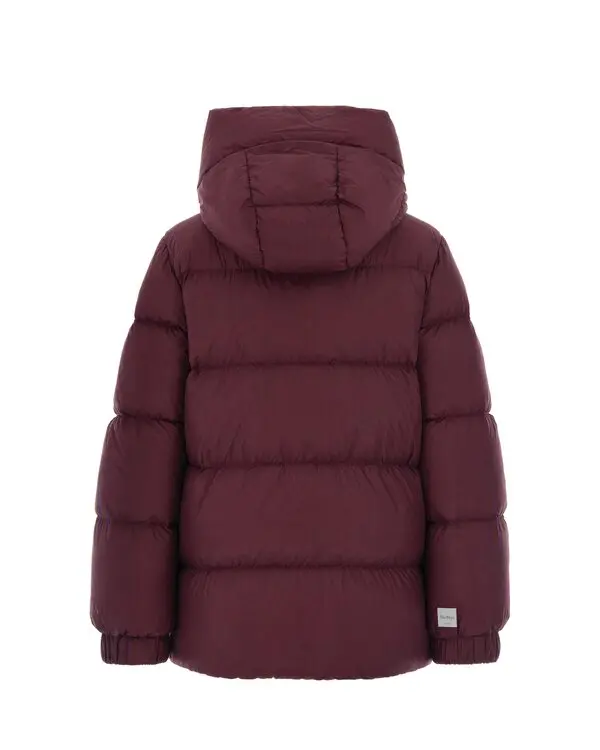 Max Mara Seia Zip-up Down Jacket - Red