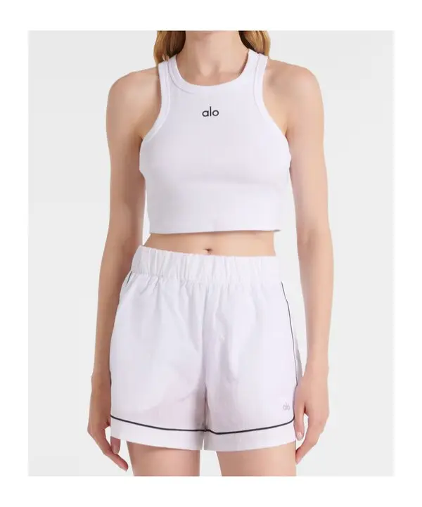 Alo Yoga Striped Detail Shorts