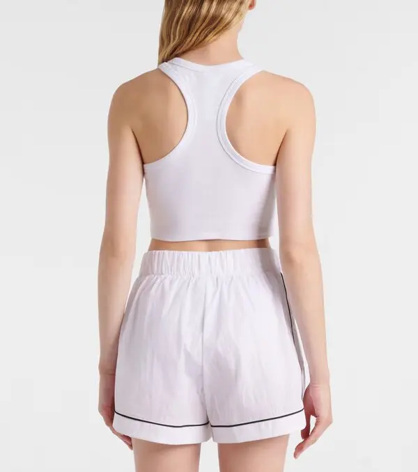 Alo Yoga Striped Detail Shorts